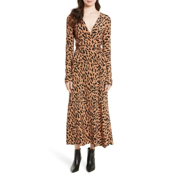Diane Von Furstenberg Dresses Diane Von Furstenberg Leopard Print